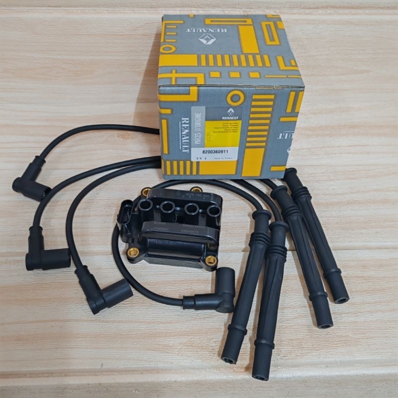 PROTON SAVVY 1.2 IGNITION COIL WITH PLUG CABLE WIRE IC-SAVVY-OEM ...
