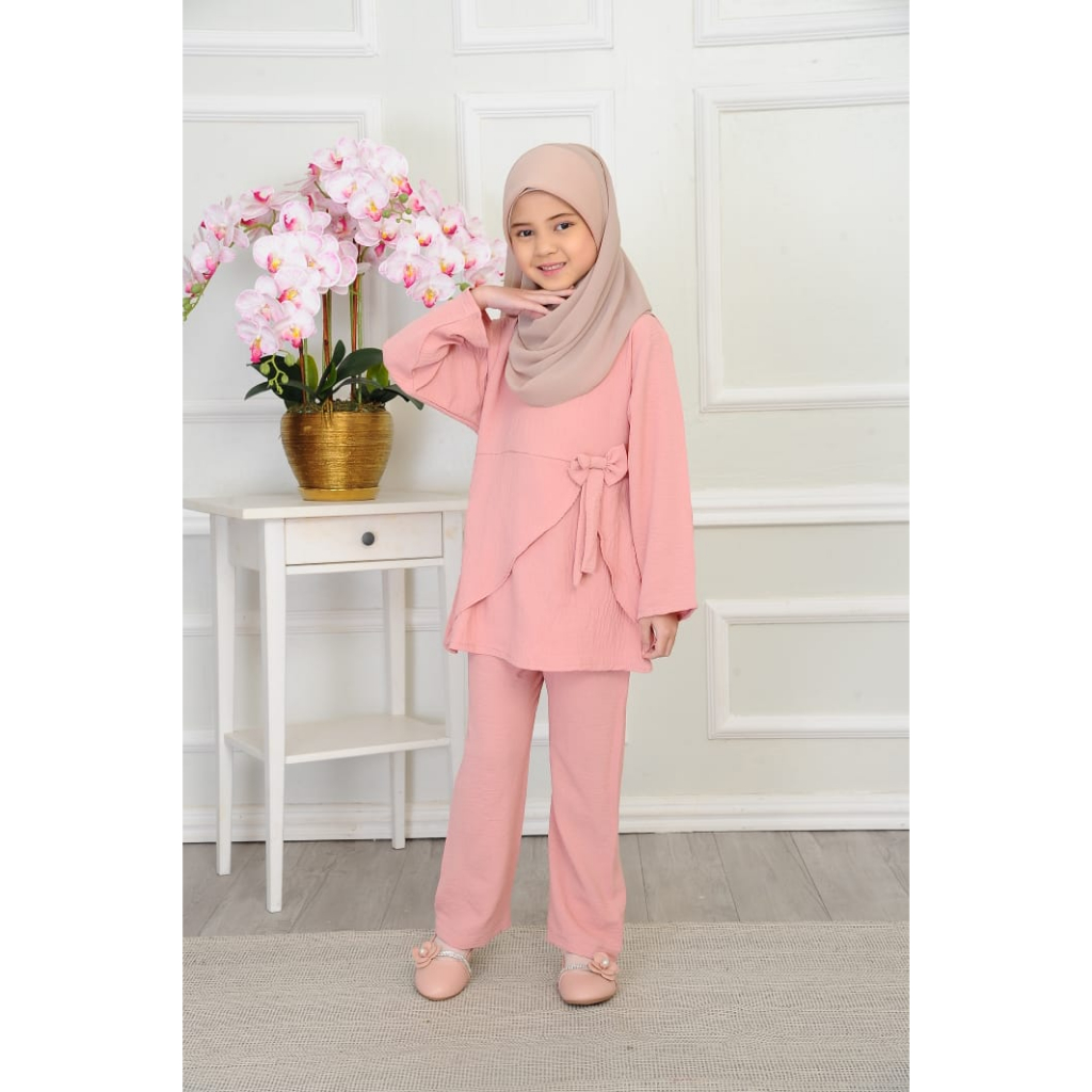 BAJU BUDAK SCY COTTONSUIT ZARA MUSLIMAH BASIC BLOUSE DAN SELUAR SET ...