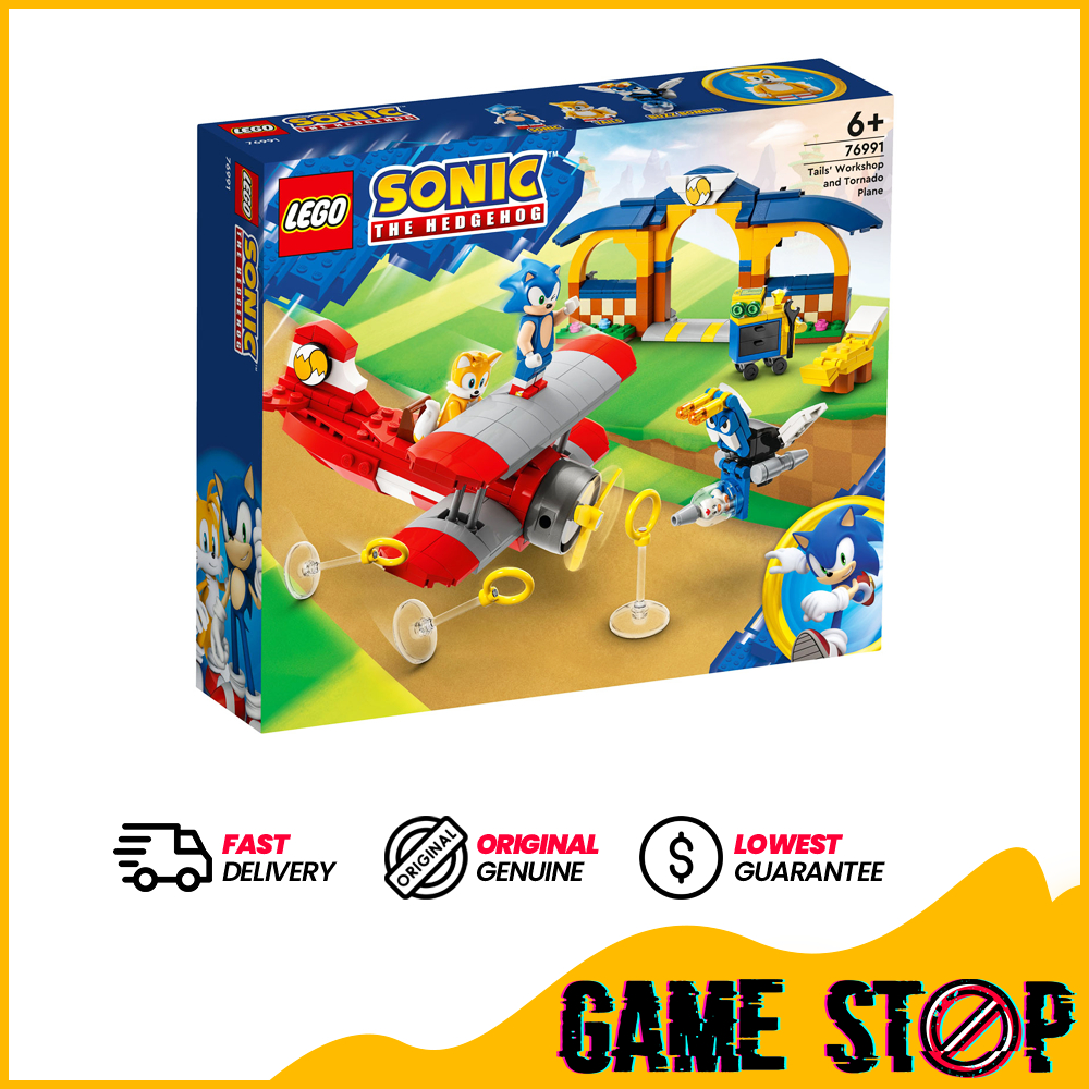 Lego 76991 Tails' Workshop and Tornado Plane | Shopee Malaysia