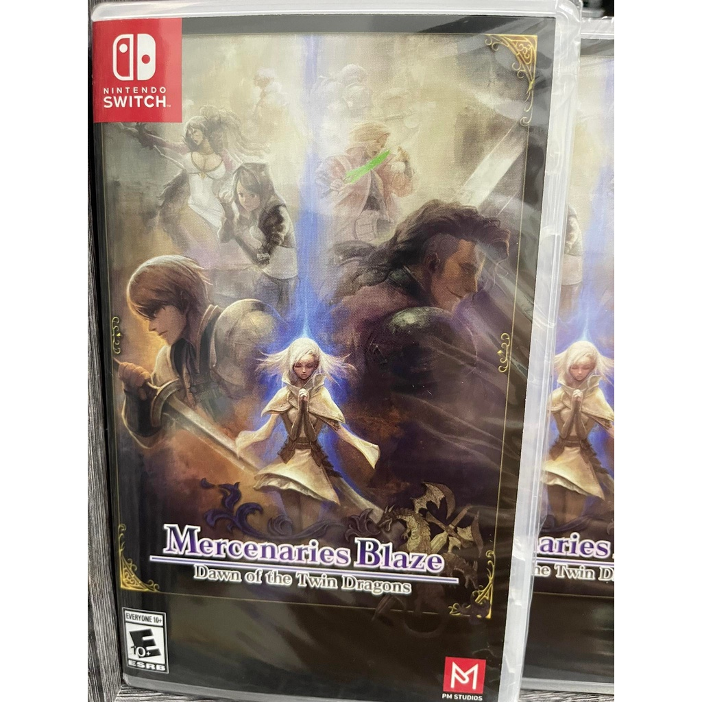 【Brand New】Nintendo Switch Mercenaries Blaze : Dawn Of The Twin Dragons [US] *RARE GAME ...