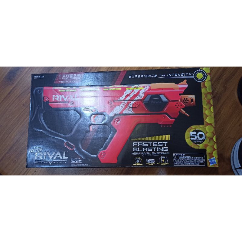 Nerf Rival Perses (Motorized with Lithium Batt) | Shopee Malaysia