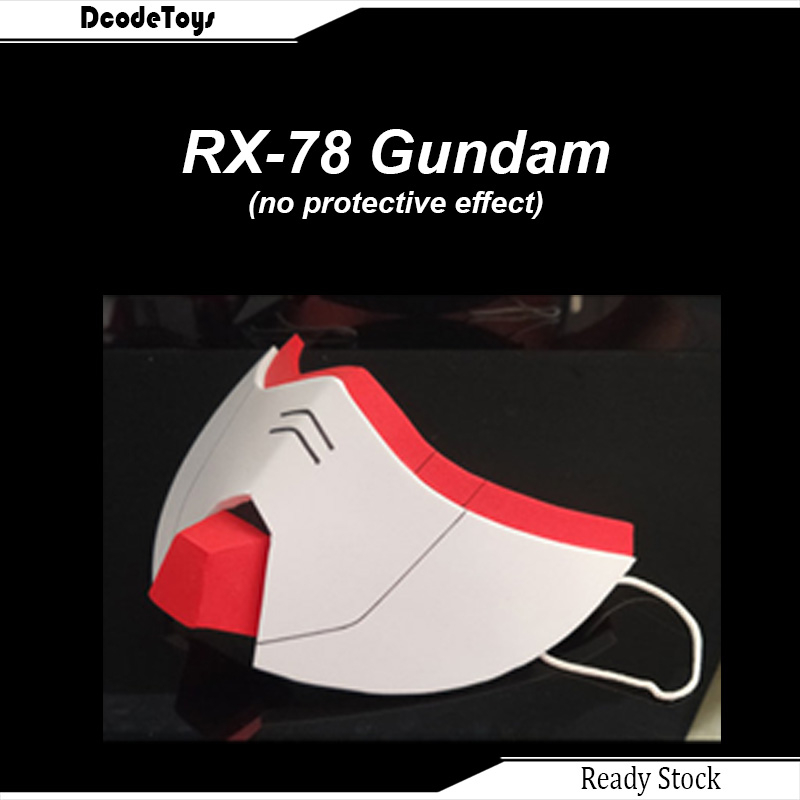 Gundam Face MASK Mobile Suit RX-78-2 -not Bandai- gunpla unicorn wing ...