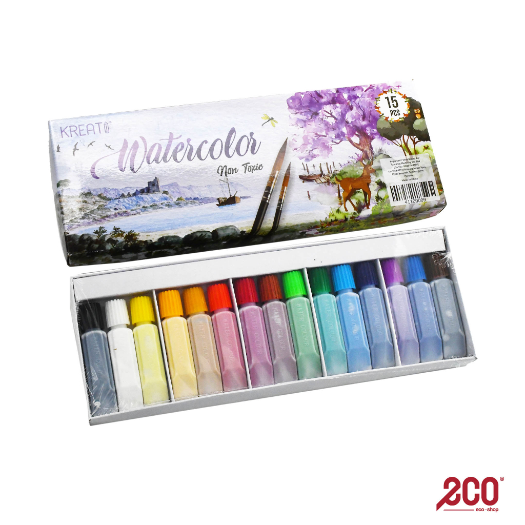Kreati 15 In 1 Watercolour Paint (9ml) AE-L009-T05-12 | Shopee Malaysia
