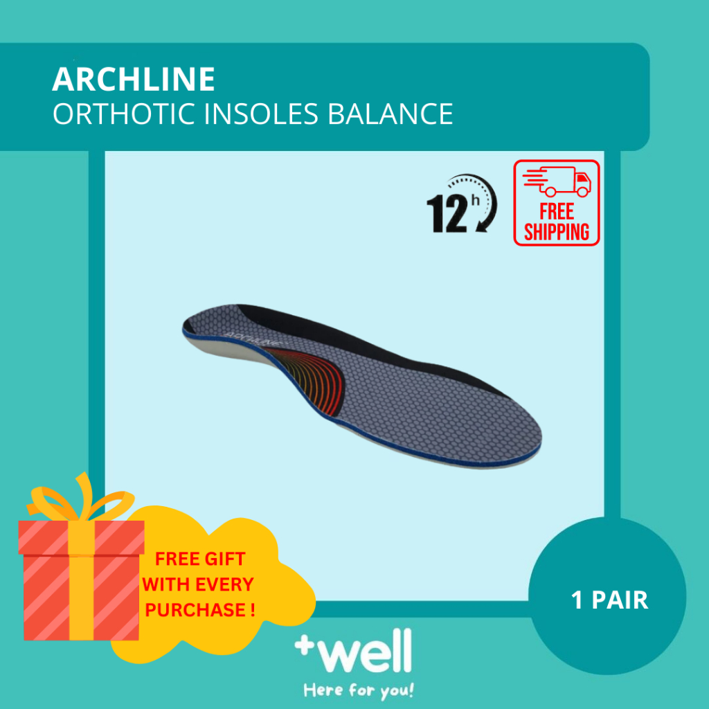 ARCHLINE ORTHOTIC INSOLES BALANCE | Shopee Malaysia
