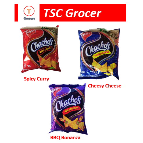 Twisties Chacho's BBQ Bonanza/ Spicy Curry/ Cheesy Cheese 70 gram ...