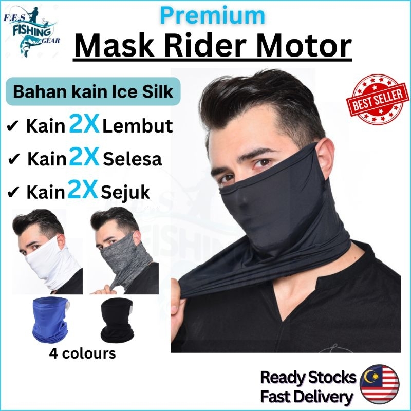 Cooling Mask Rider Motor Topeng Muka Rider Kain Mask Muka Rider Bandana ...
