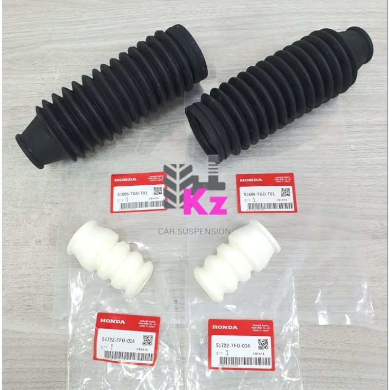 HONDA HRV HR-V - 4 IN 1 SET - FRONT ABSORBER COVER / FRONT ABSORBER ...