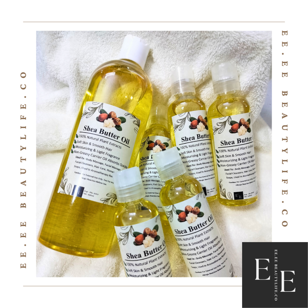 Liquid Shea Butter Oil | Pure Natural Cold Pressed Carrier Oil | Minyak ...
