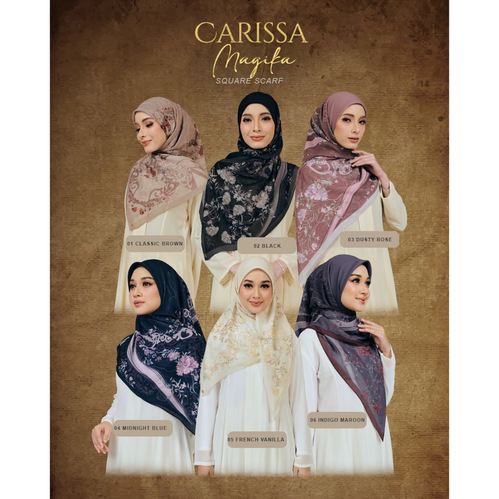 Maya Karin x SofeaRose Carissa Magika Bawal Premium Cotton Voile ...