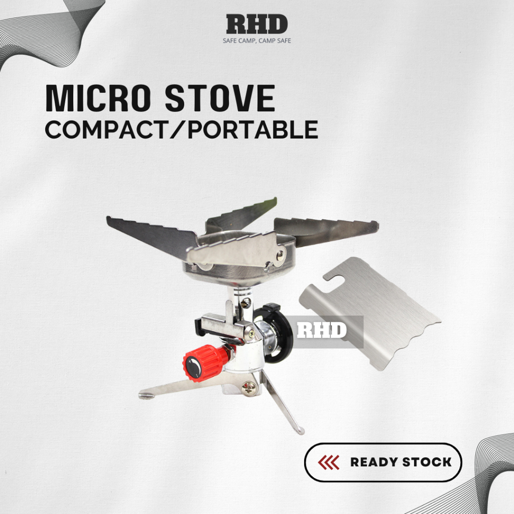 Mini Portable Camping Stove Compact Foldable Outdoor Instant Ultra ...