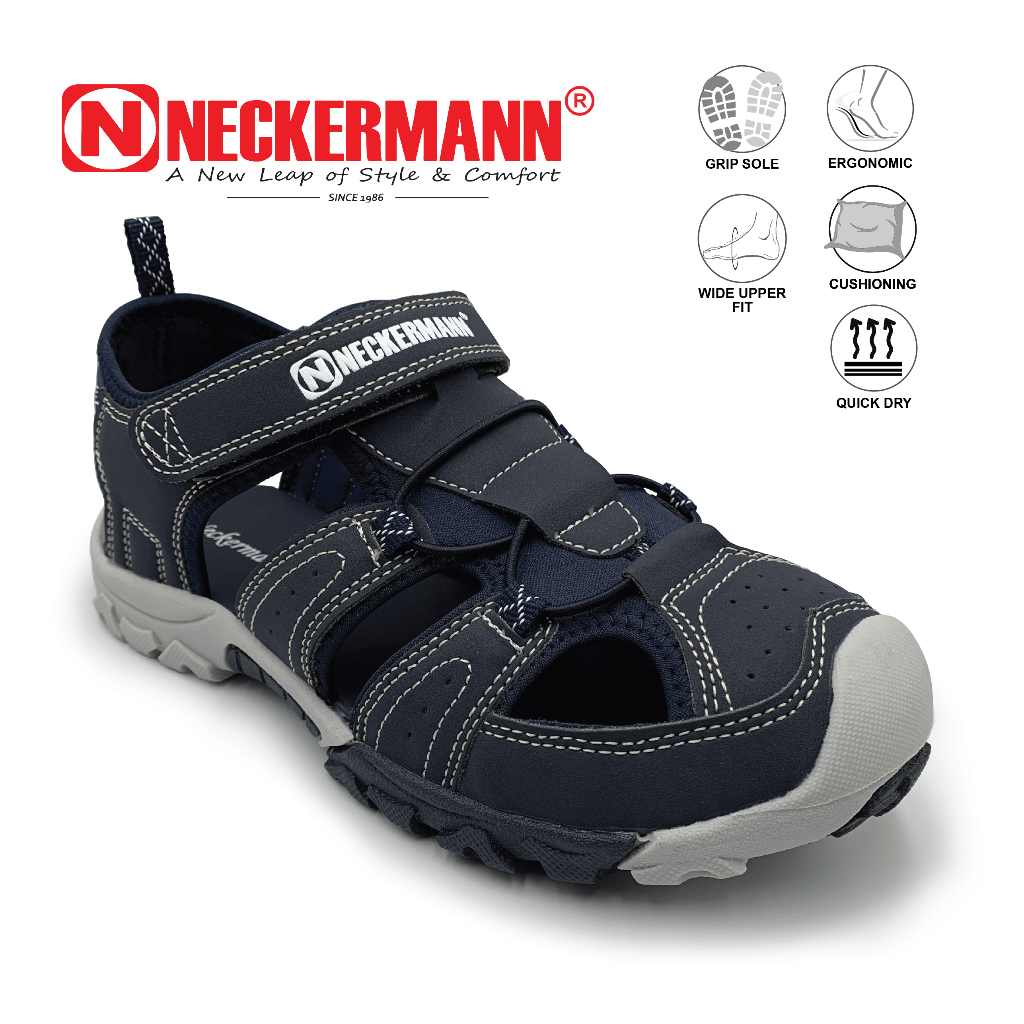 Neckermann Women & Men's Unisex Cyclone Closed Toe Outdoor & Sports ...