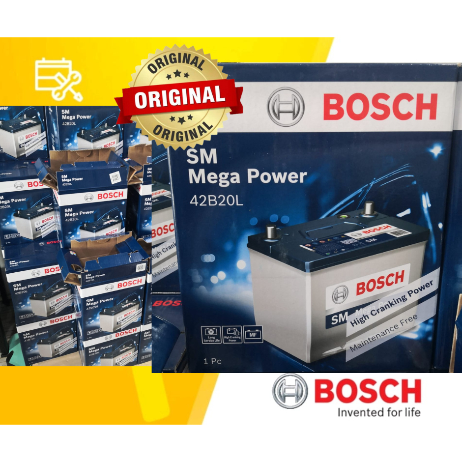 BOSCH SM MEGA POWER NS40ZL/42B20L/0092S37274 MF AUTOMOTIVE CAR BATTERY ...