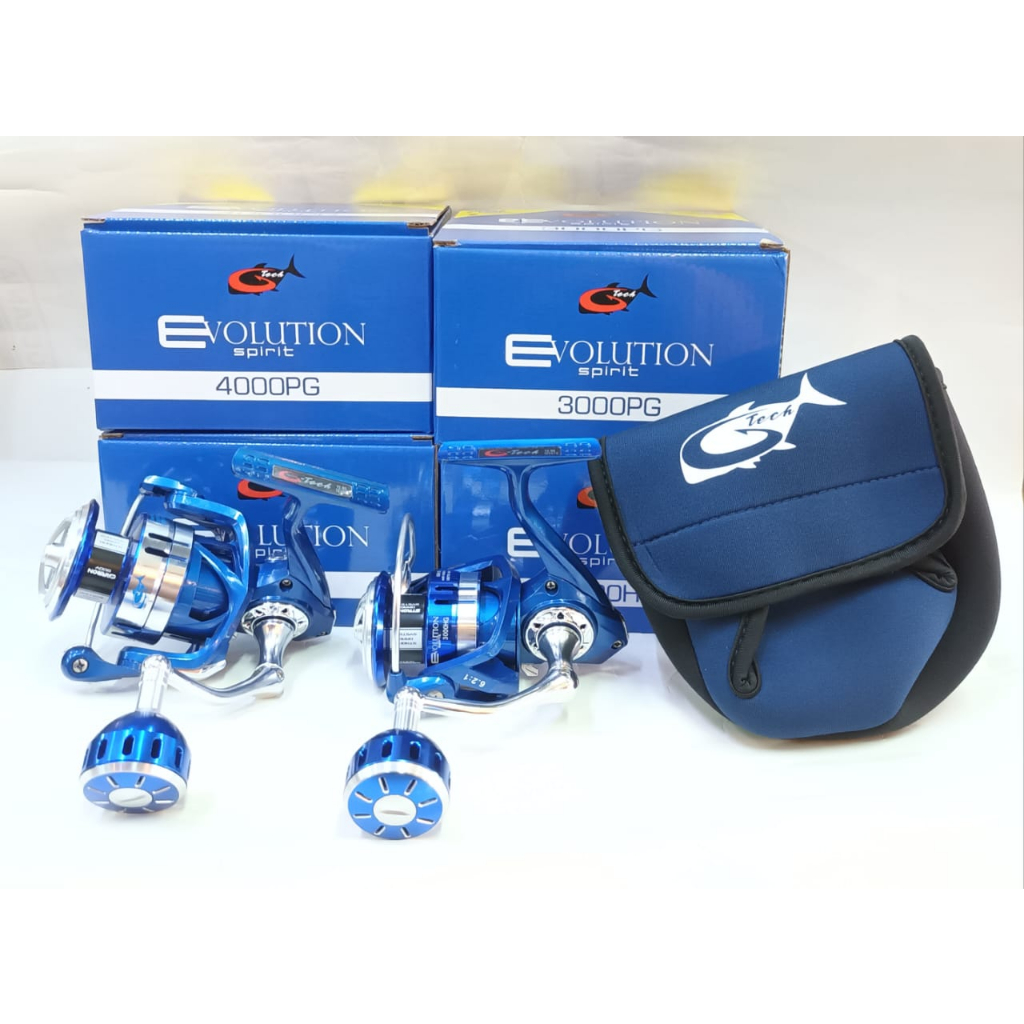 GTECH EVOLUTION SPIRIT SPINNING REEL (FOC REEL BAG) | Shopee Malaysia