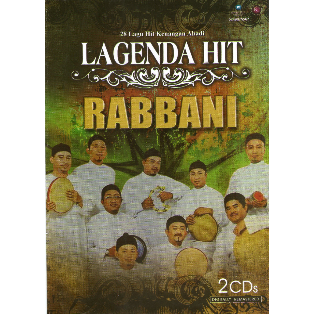(CD-R) RABBANI - LAGENDA HIT (2011) (2CD) | Shopee Malaysia