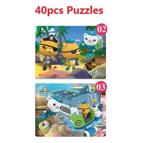 40pcs The Octonauts DIY Jigsaw Puzzles/ Educational Toys/Early Learning ...