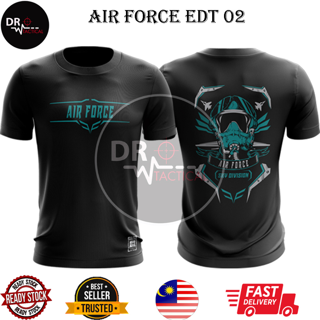 Dr Tactical Microfiber Eyelet Round Neck Short Sleeve Silkscreen ...