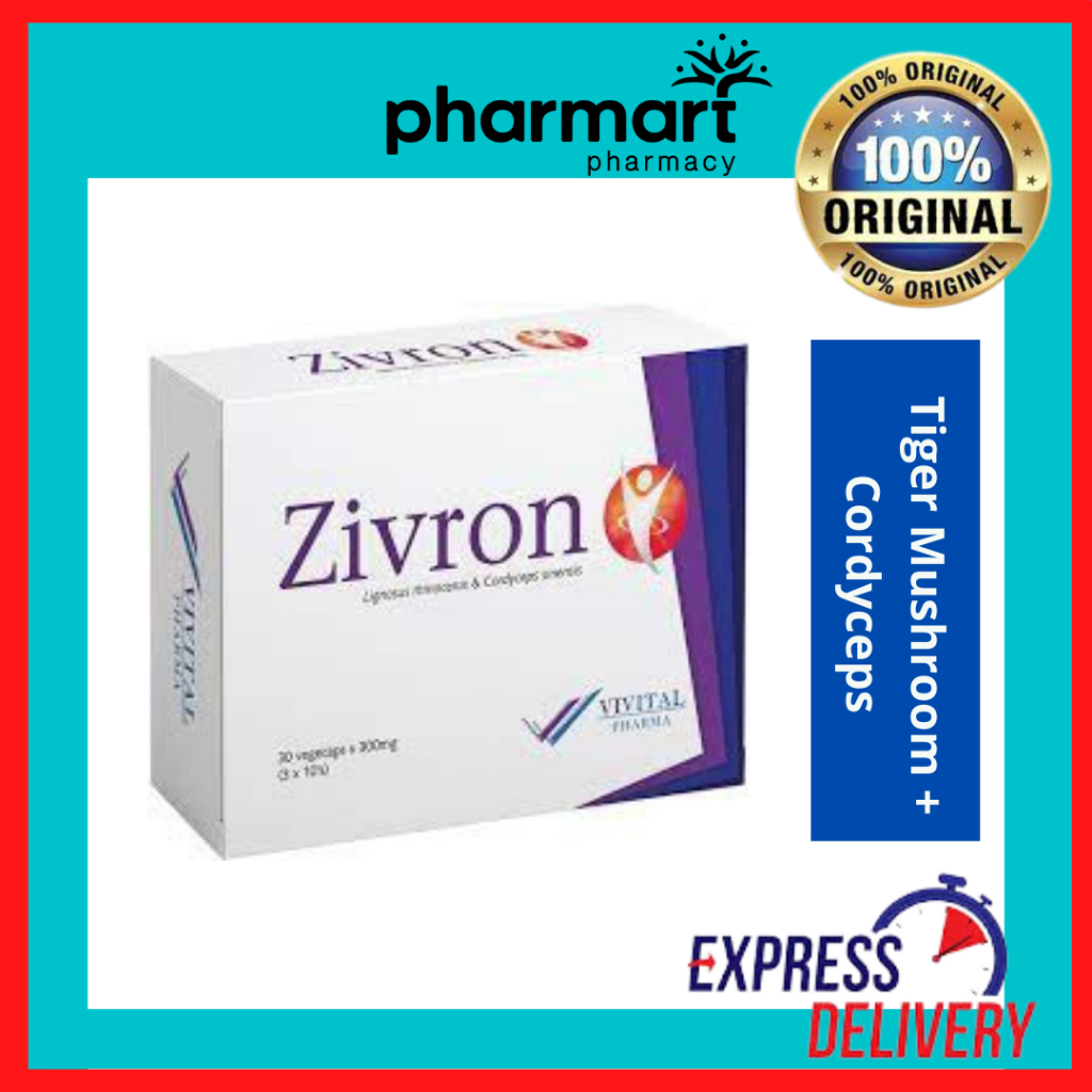 ZIVRON 300MG VEGECAPS 30'S (EXP 10/24) | Shopee Malaysia