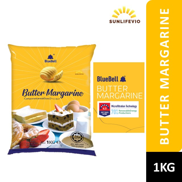 Blue Bell Butter Margarine 1KG | Shopee Malaysia