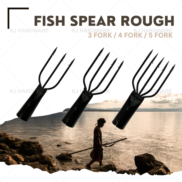 FISH SPEAR ROUGH (3 FORK / 4 FORK / 5 FORK) | Shopee Malaysia