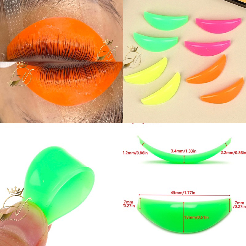 4x Size Silicon Pads | Lash Lift | Lash Extension | Ready Stock KL ...