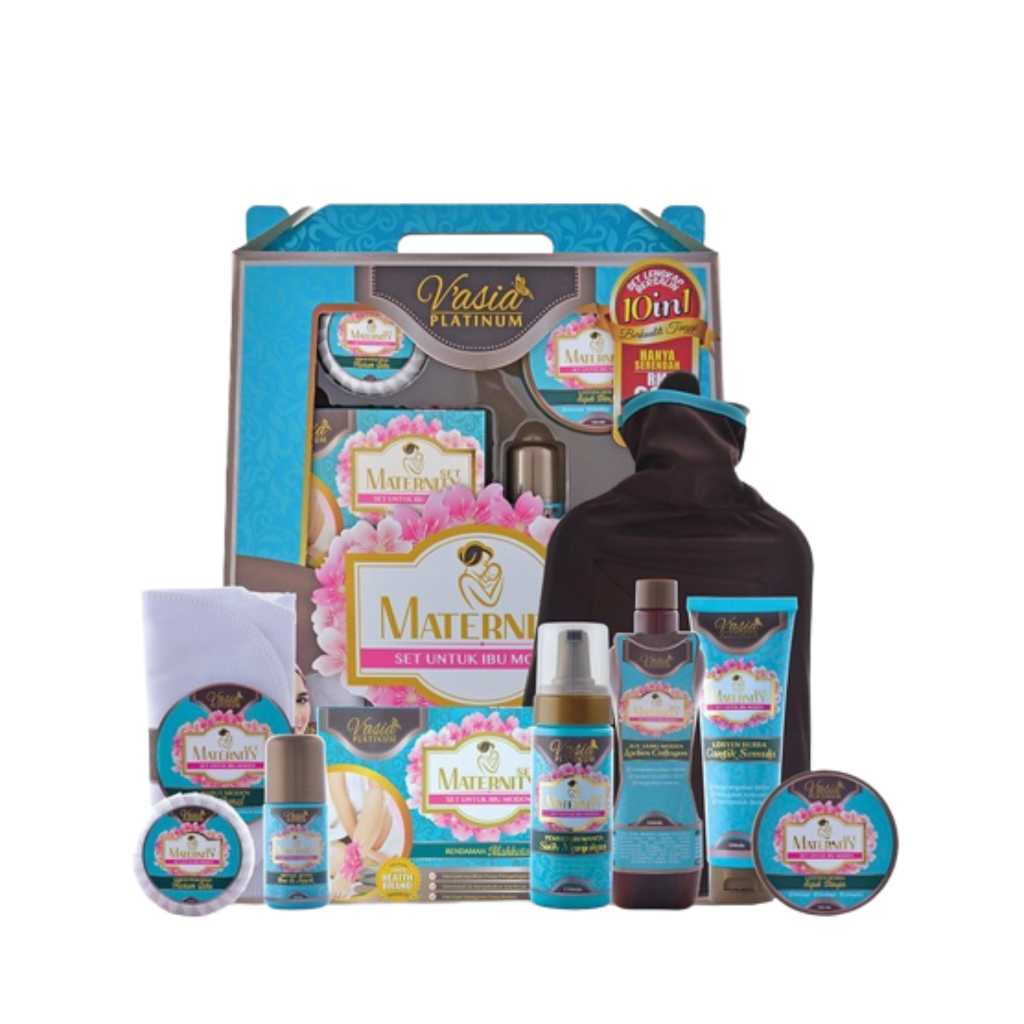 [BIG PROMO + FREEGIFT] - SET BERSALIN V ASIA PLATINUM MATERNITY / SET ...