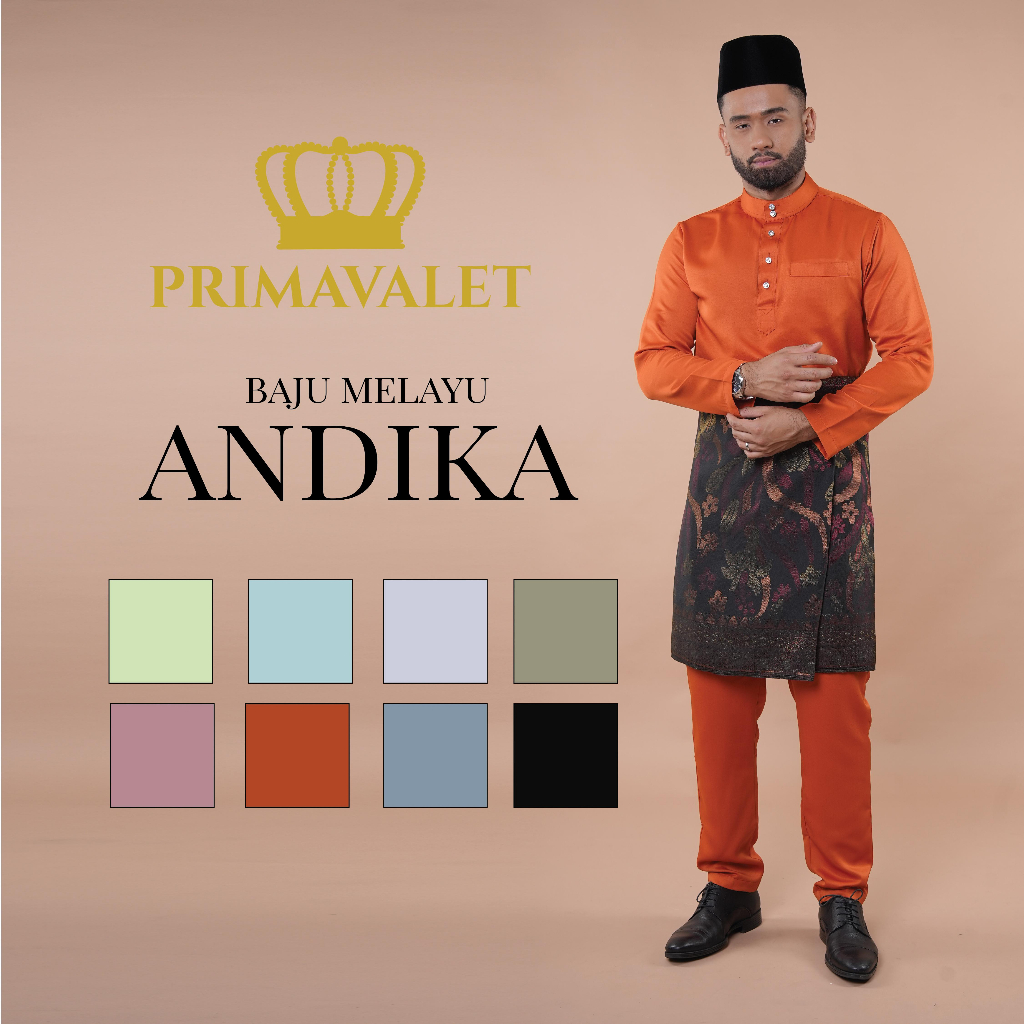 BAJU MELAYU ANDIKA PRIMAVALET - 2 | Shopee Malaysia