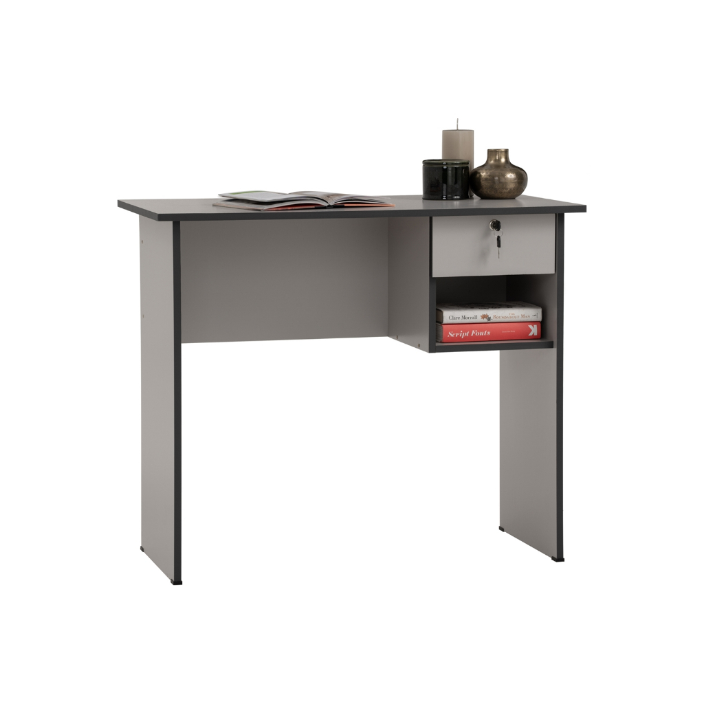 EKO Grey 3 Feet Kids Study Desk Study Table Student Meja Study Murah ...
