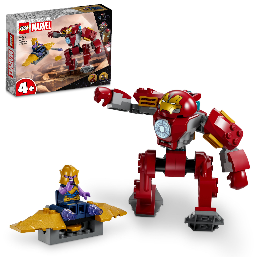 [BrickStory] LEGO Marvel Iron Man Hulkbuster vs. Thanos (76263)(66 ...