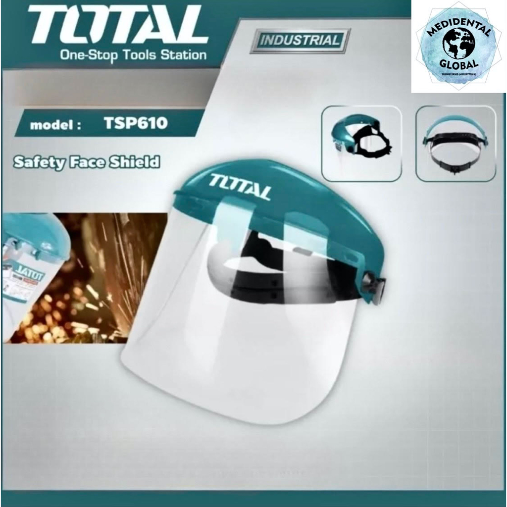 [READY STOCKS / ORIGINAL] TOTAL TSP610 VISOR FACE SHIELD | Shopee Malaysia