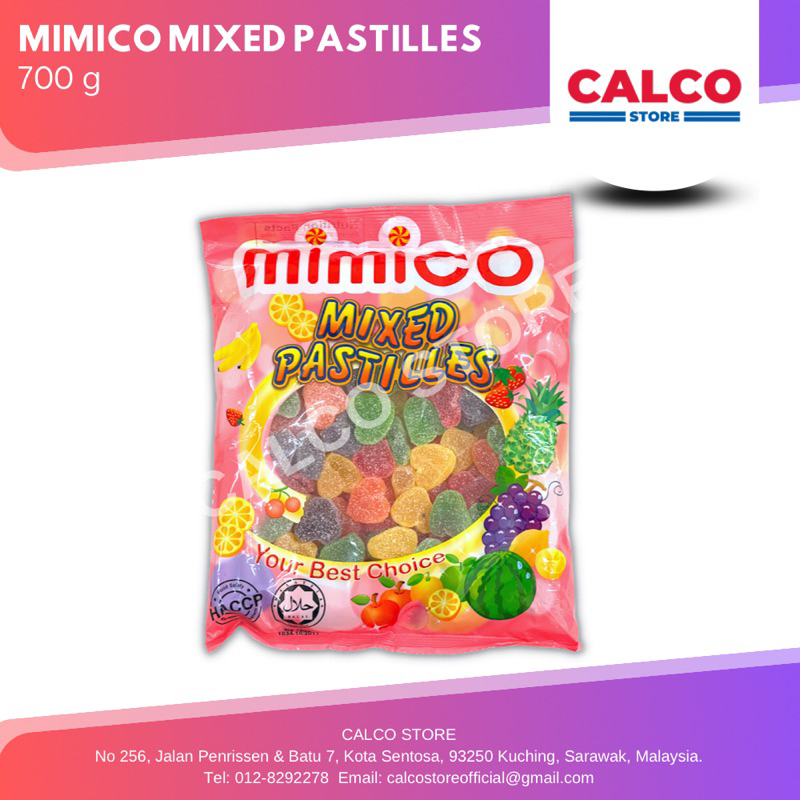 700g Mimico Mixed Waisun Jelly Drops Sweet Candy Mixed Pastilles Gummy ...