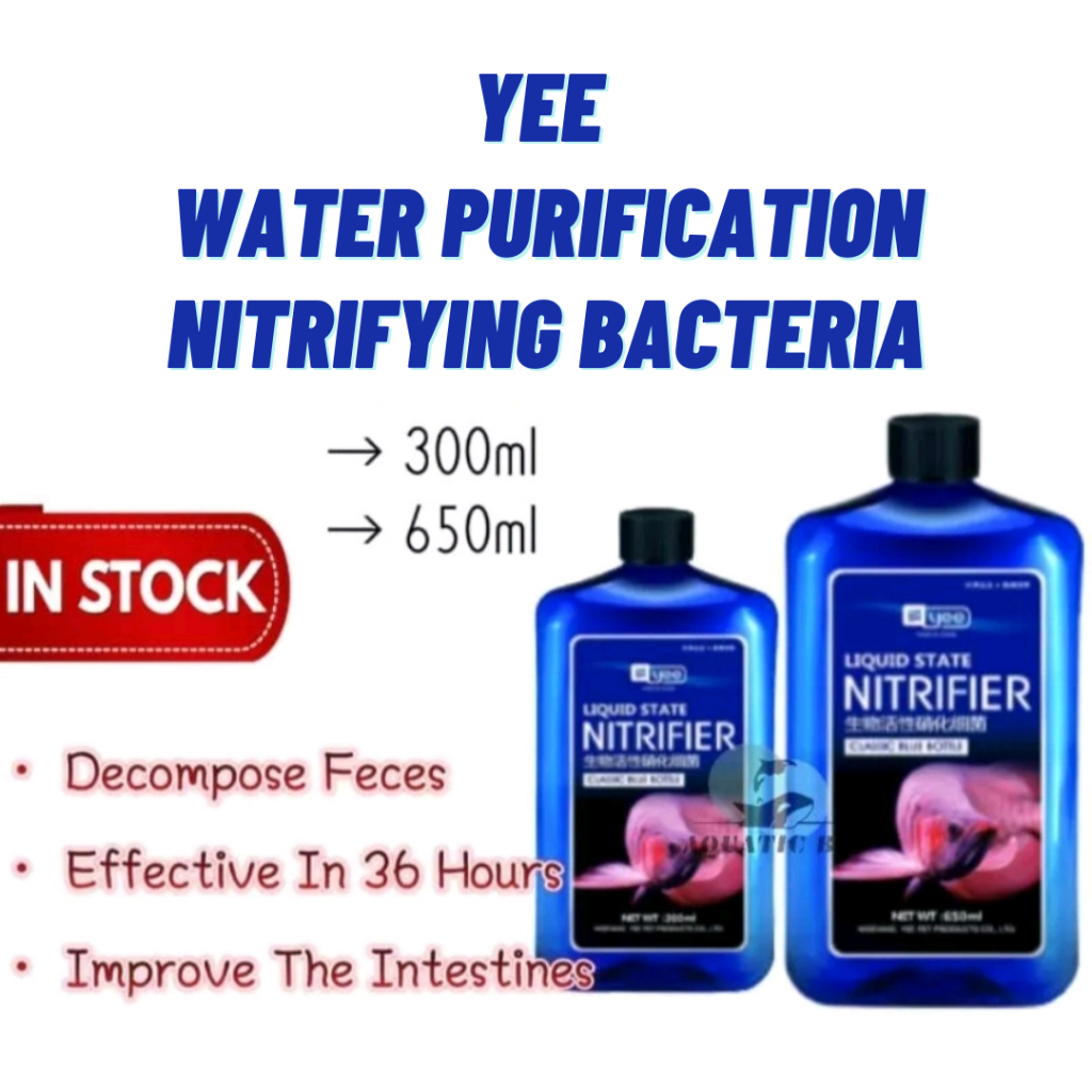 【PREMIUM】YEE Aquarium Water Purification Nitrifying Bacteria Effective ...