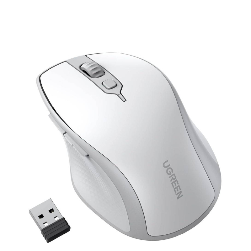 UGREEN MU101 WIRELESS SILENT MOUSE WITH 2.4G & BLUETOOTH 5.0, 4000 DPI ...