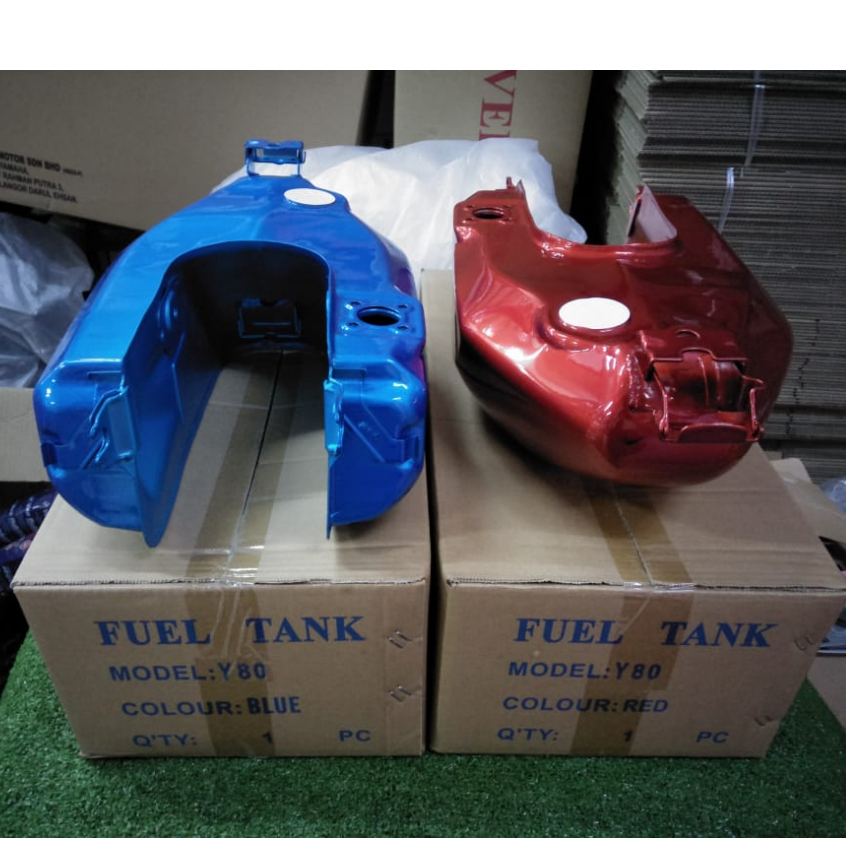 YAMAHA Y80 FUEL TANK TANGKI MINYAK CHINA RED BLUE | Shopee Malaysia