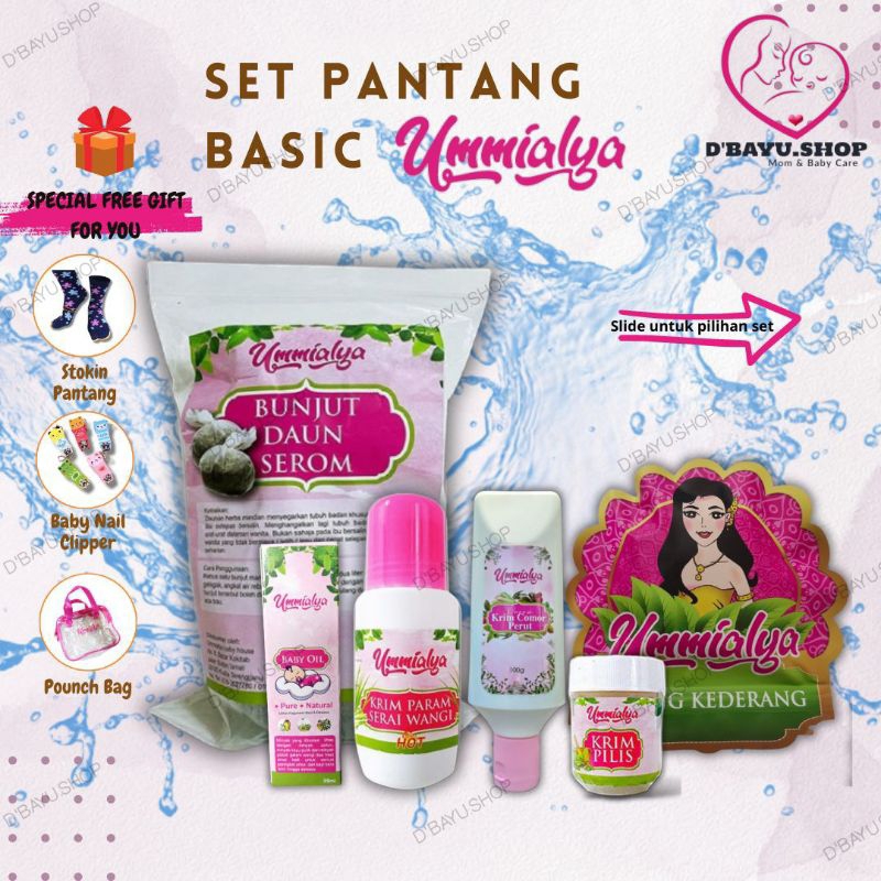 SET PANTANG BERSALIN BAJET UMMIALYA / SET BERPANTANG / SET LABOUR KIT ...