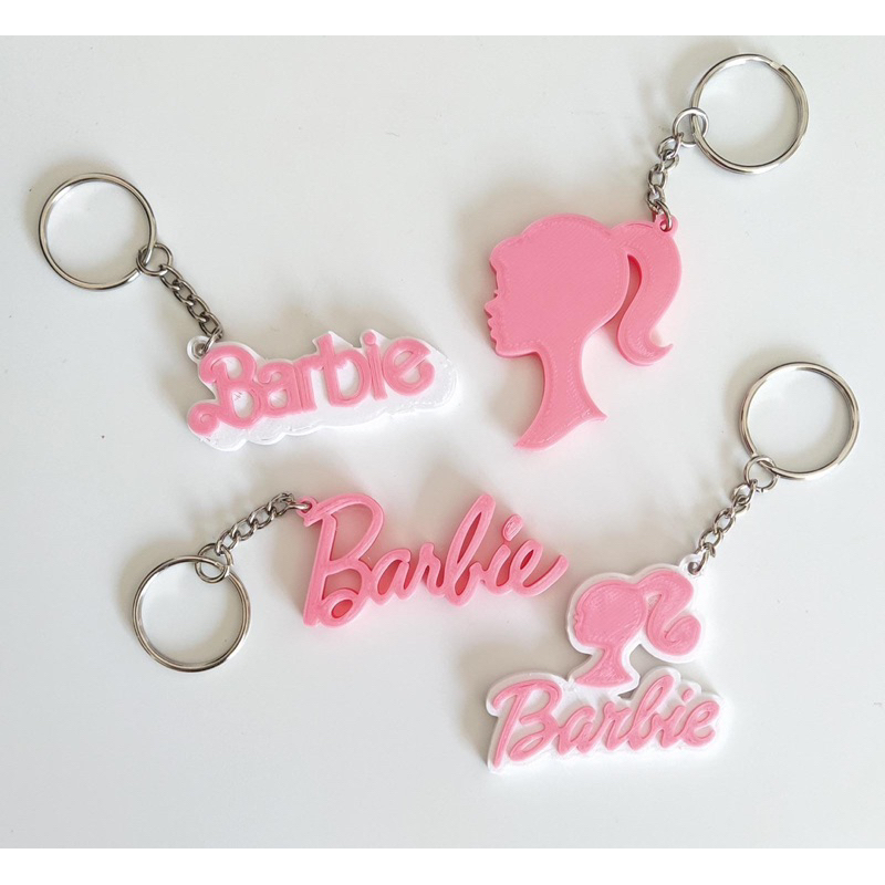 Barbie Logo Key chains (Keychain) | Shopee Malaysia
