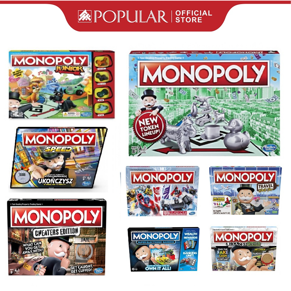 MONOPOLY Board Game | Shopee Malaysia