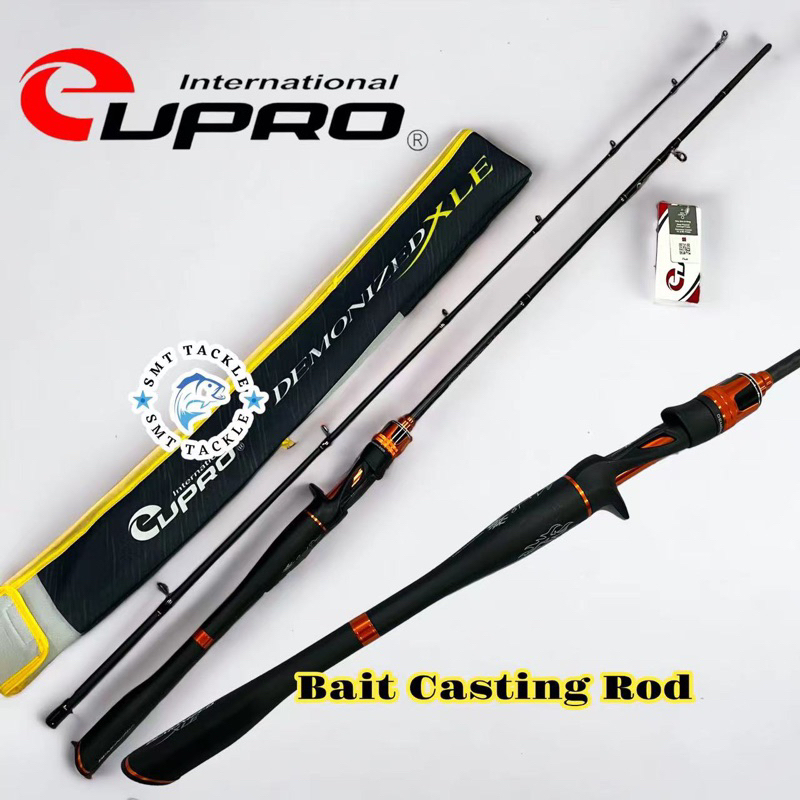 **Eupro Demonized XLE Baitcast & Spinning Fishing Rod BC Casting ...