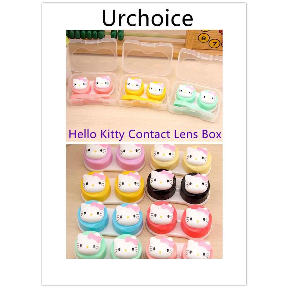 [READY STOCK] Hello Kitty Contact Lens Box Hello Kitty Contact Lens ...