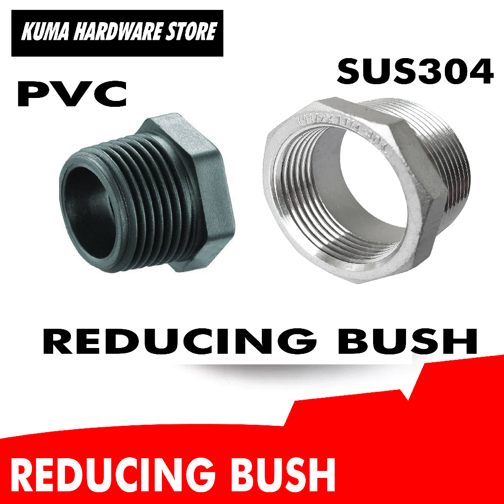 Reducing Bush PVC/Sus304 Fitting High Quality | Shopee Malaysia