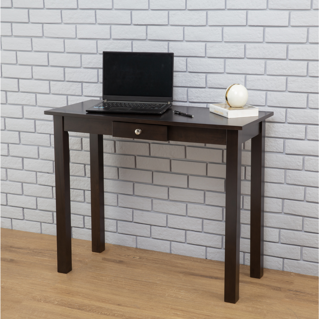 NADIA 3FT Dark Chestnut Console Table Study Desk Study Table Writing ...