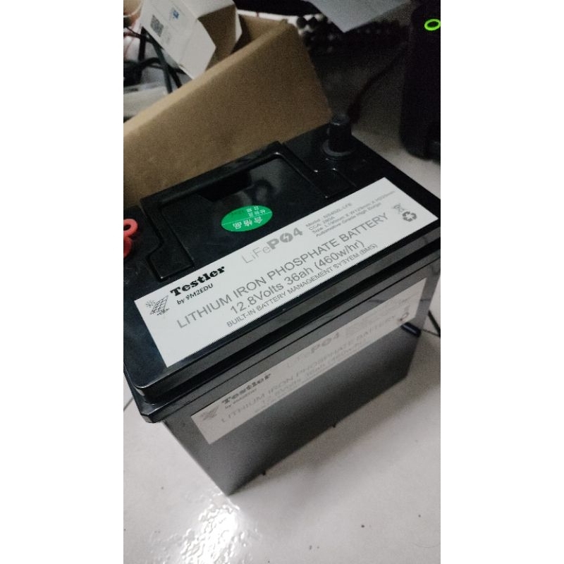 NS40ZL 12v Lifepo4 Battery 36ah - Built in BMS Automotive Grade ...