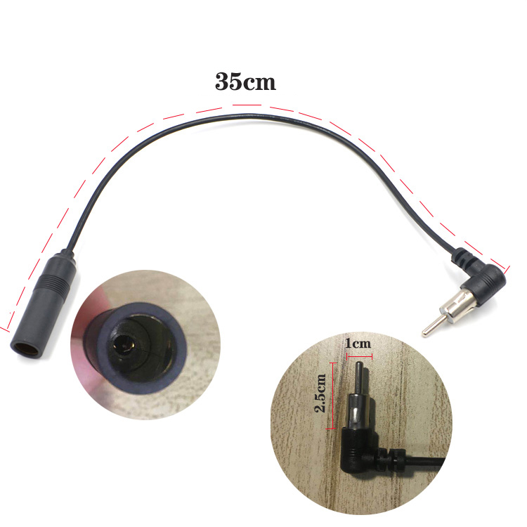 [ L SHAPE ] Car Radio Antenna Extension Cable ( 35CM ) | Shopee Malaysia