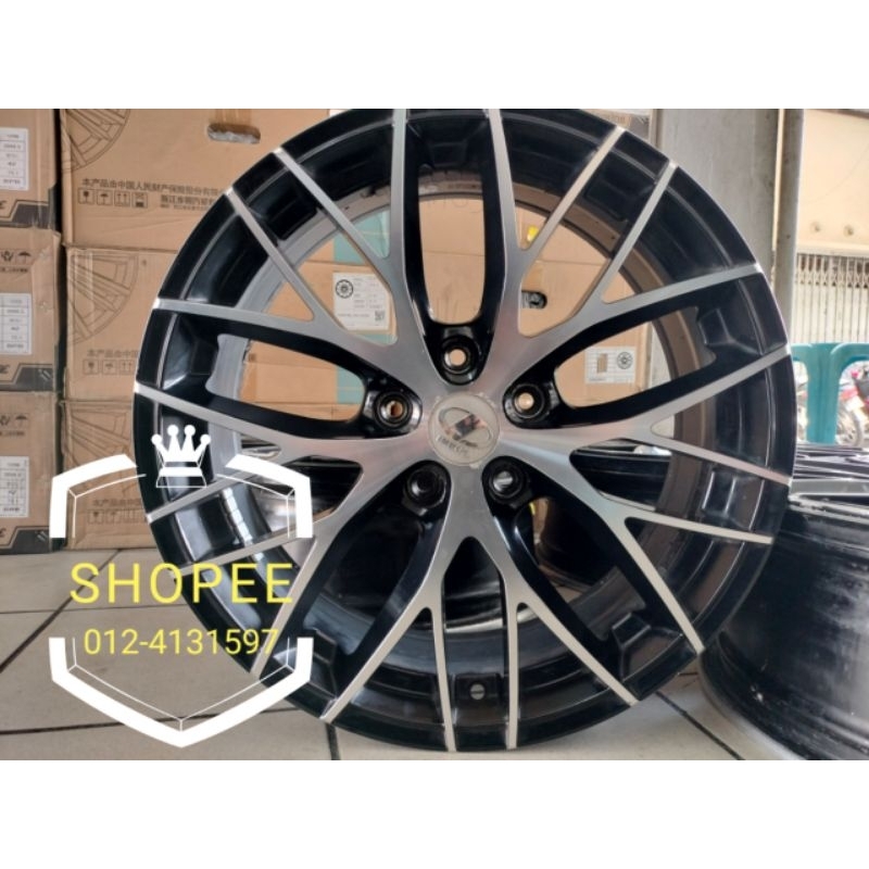 USED SPORT RIM 18 INCH NISSAN SERENA IMPUL MX-10 RM1800 RIM 4PC 1SET ...