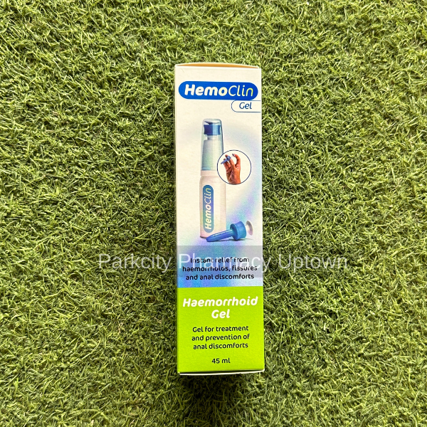 Hemoclin Gel Cannister 45g Haemorrhoid Gel Instant From Fissures Anal ...