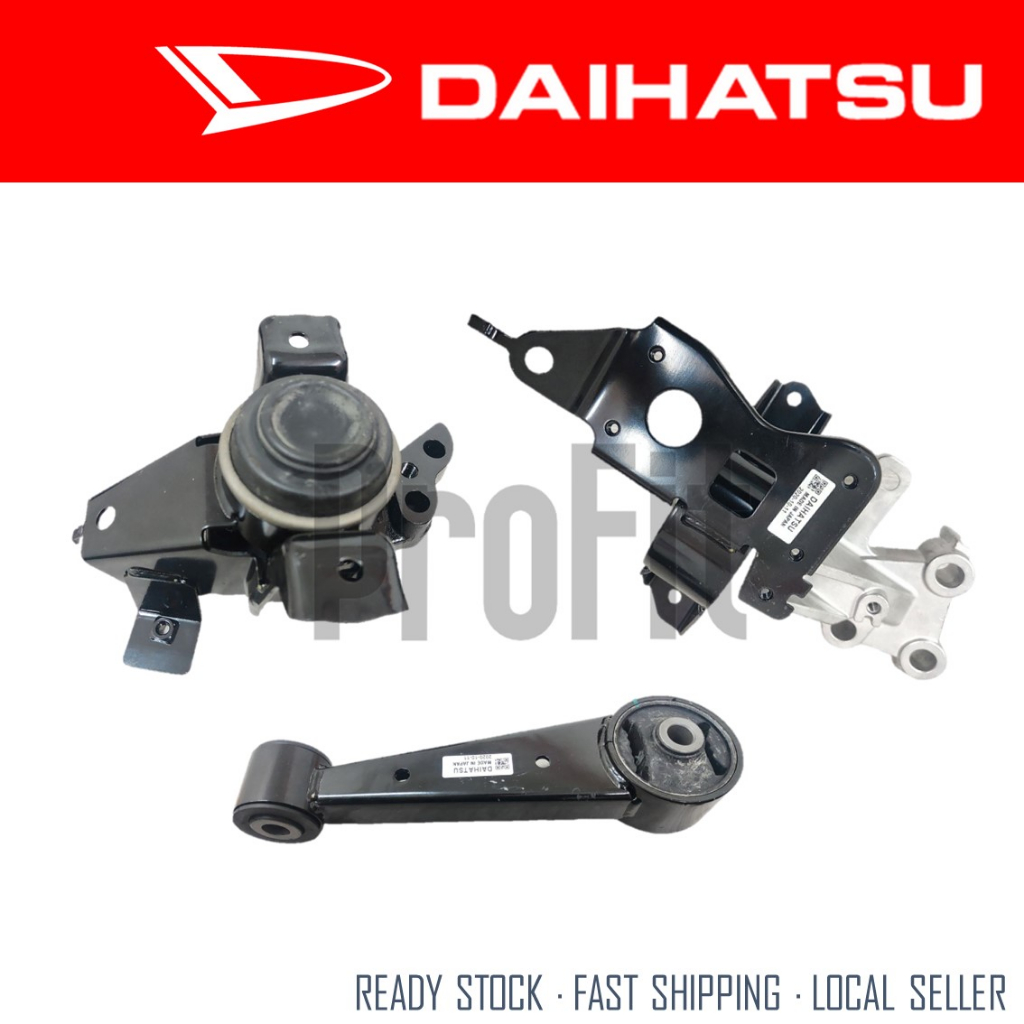 PERODUA AXIA 1.0 OLD AUTO (2014-2016) -DAIHATSU ENGINE MOUNTING KIT ...