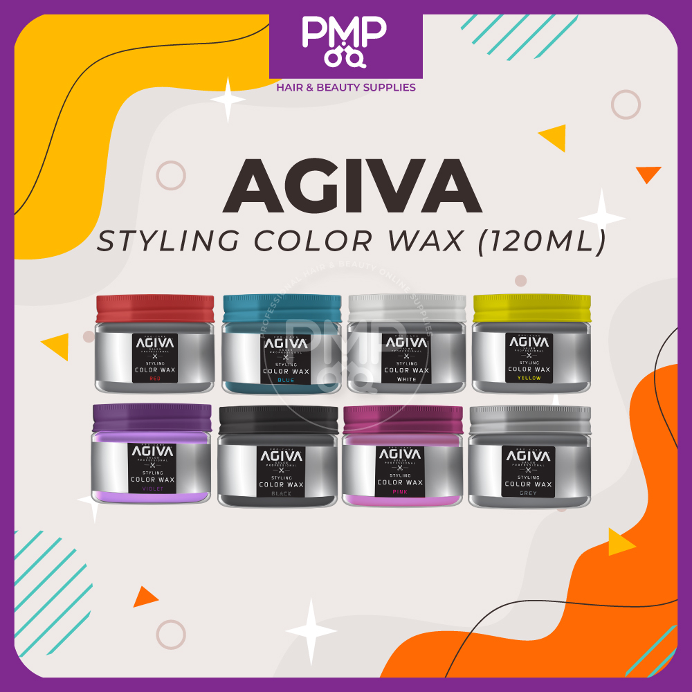 Agiva Styling Color Wax Strong Hold 120ml | Shopee Malaysia