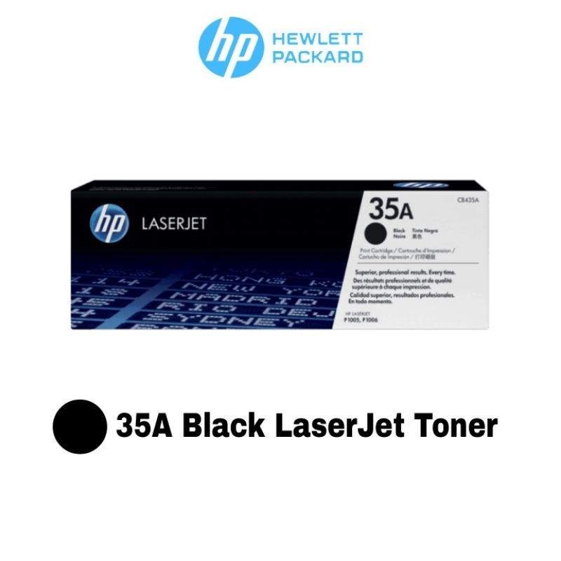 HP CB435A Original Toner Cartridge | Shopee Malaysia
