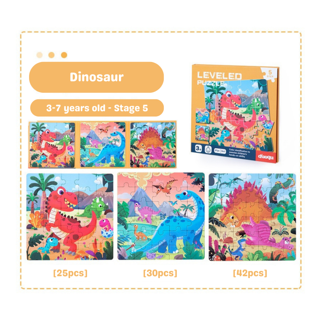 [FAST DELIVERY] 3in1 Magnetic Jigsaw Foldable Puzzle Book Kids Learning ...