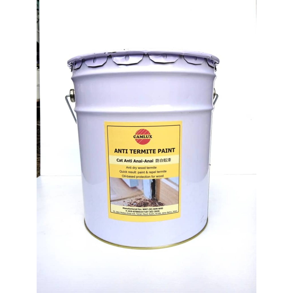 Camlux Anti-Termite Paint 16L 💥CAT ANAI-ANAI 16L (16Liters) 💥 Anti-Anai ...