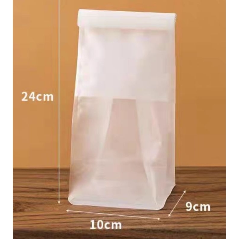 Bakery Toast Loaf Bread Pastry Roti Packaging Bag Kraft Paper Cookie ...